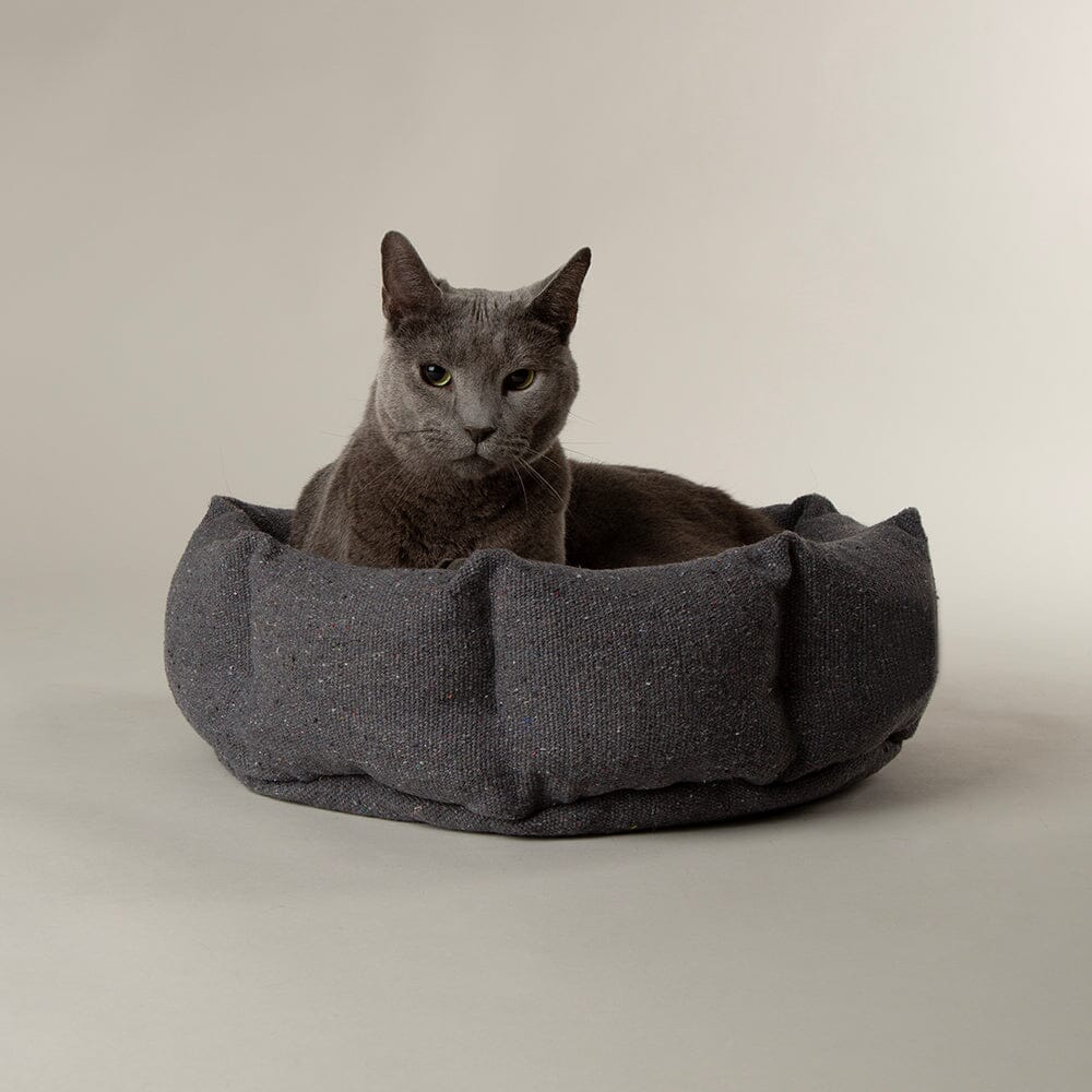 Eden Cat Bed | Grey Cat Beds | Cat Beds UK – petslovescruffs